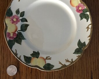 Peach plate | Etsy