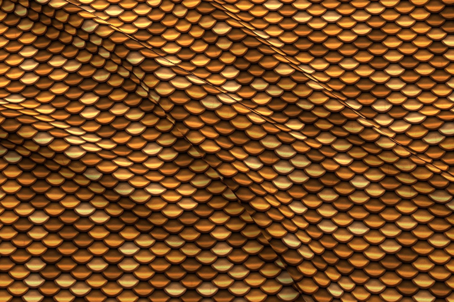 Medieval Armor Fabric Scale Armour Gold Brass Copper By