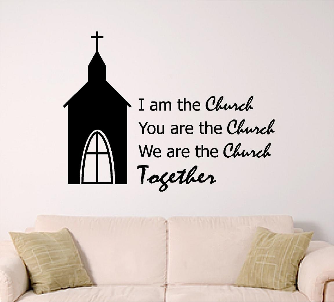 Hymn Wall Art We are the Church Together