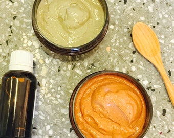 Sea Clay Facial Scrub with Apricot Seeds Natural Scrub