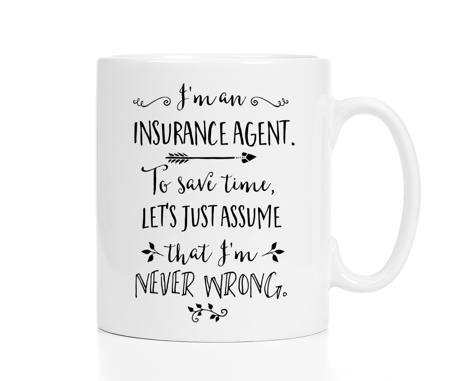 Insurance Agent Mug / Gift for Insurance Agent / Insurance