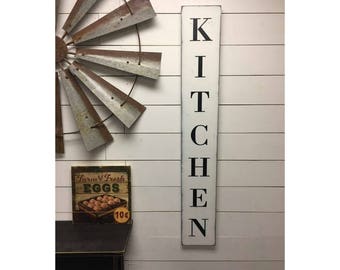 Rustic kitchen sign | Etsy