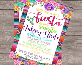 Fiesta invitation | Etsy
