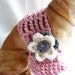 Crochet Shrug Crochet Dog Sweater Crochet for Dogs Shrug