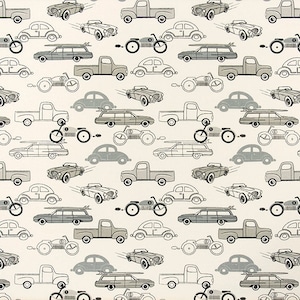 Classic car fabric | Etsy
