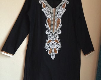 Embroidered tunic | Etsy