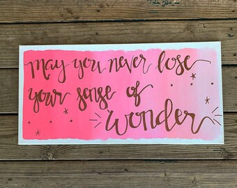 Sense of wonder | Etsy