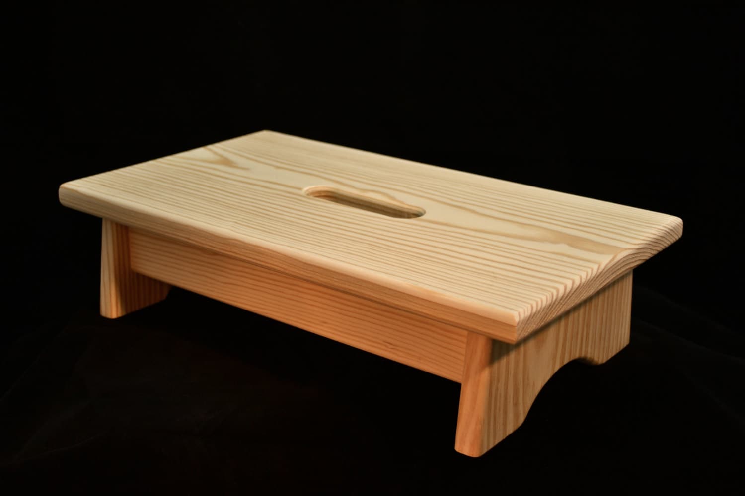 Round Wooden Step Stool
