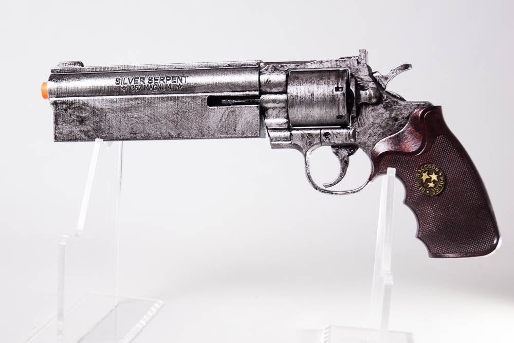 The Silver Serpent Barry Burton Revolver Resident Evil