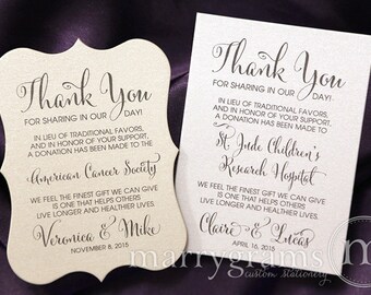 Donation card | Etsy