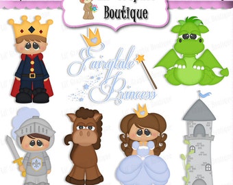 Fairytale clipart | Etsy