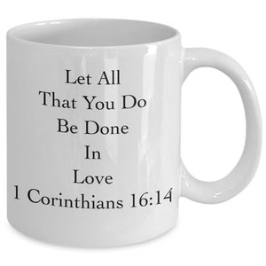 Bible verse mug | Etsy