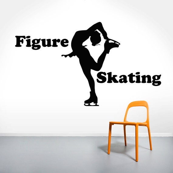 Funk'N Beauty with Figure Skating Wall Decals - Various Styles