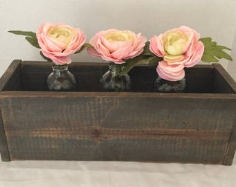 Rustic wooden box | Etsy