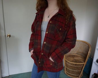 Flannel jacket | Etsy