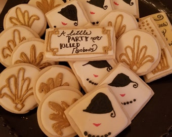 Art deco cookies | Etsy