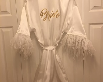 Feather robe | Etsy