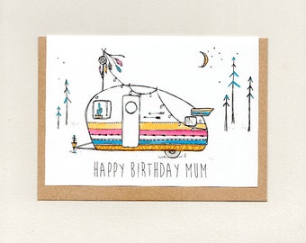 Caravan card | Etsy