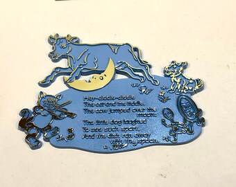 Hey Diddle Diddle Cat and the Fiddle Cow Jumped Over the