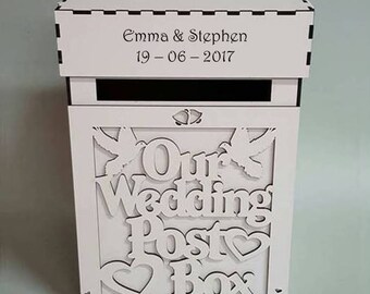 Wedding post box | Etsy