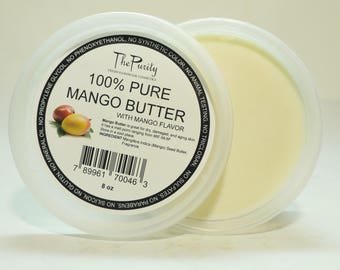 3 LB Raw Pure Organic Mango Butter Cold Pressed