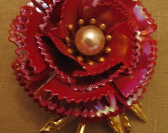 Carnation brooch | Etsy