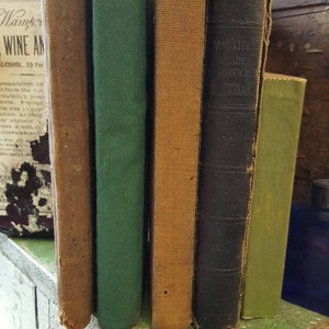 Old book spine | Etsy