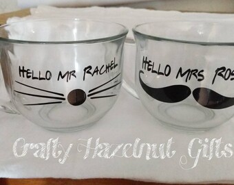 Ross and rachel | Etsy