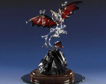 Blown glass dragon | Etsy