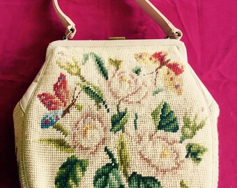 Needlepoint purse | Etsy