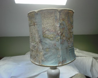 Map lamp | Etsy
