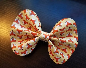 Fox Art Dapper Fox with Bow Tie and Monocle Painting Fair