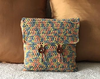 Crochet pillow sham | Etsy