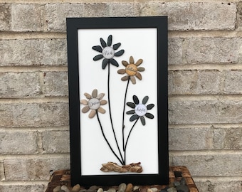 Pebble art picture | Etsy