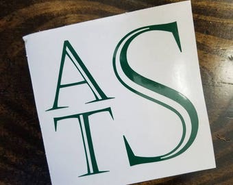 Masculine monogram | Etsy