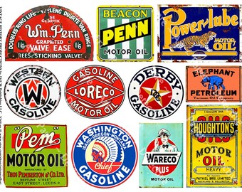 Oil can labels | Etsy
