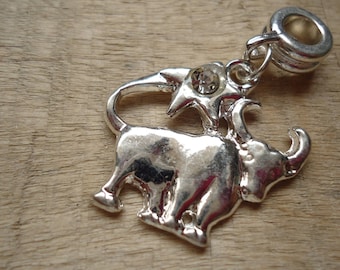 Sterling Silver Taurus Zodiac Sign Necklace