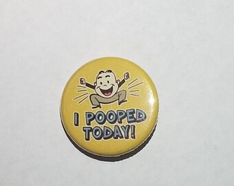 I Pooped Today white text Men's T-shirt