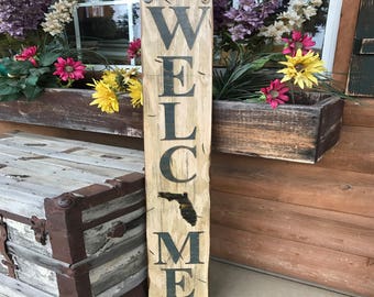 Vertical sign | Etsy