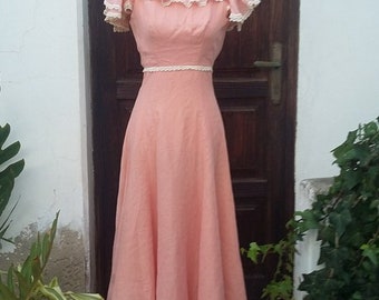 Pre raphaelite dress | Etsy