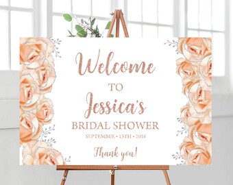 Rose gold party | Etsy