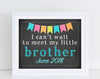 Little brother sign | Etsy