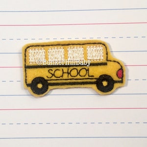 School bus patch | Etsy