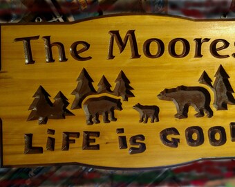 Life is good sign | Etsy