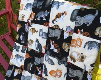 Cat quilt | Etsy