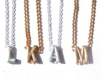 Initial jewelry | Etsy