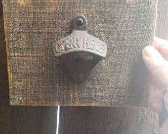 Rustic bottle opener | Etsy