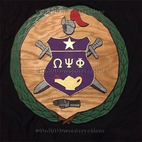 Omega Psi Phi Shield Majestic