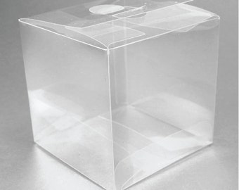 Clear glass box | Etsy