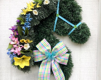 Horse head wreath | Etsy